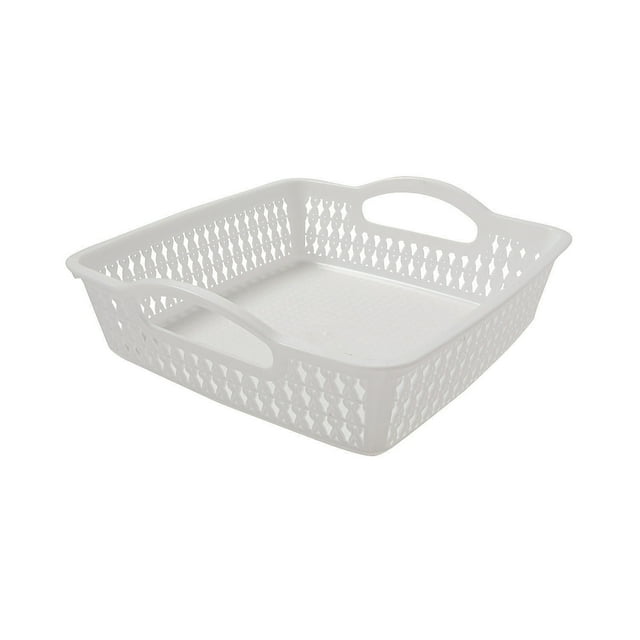 Plastic Woven Square Storage Basket - Educational - 6 Pieces - Walmart.com