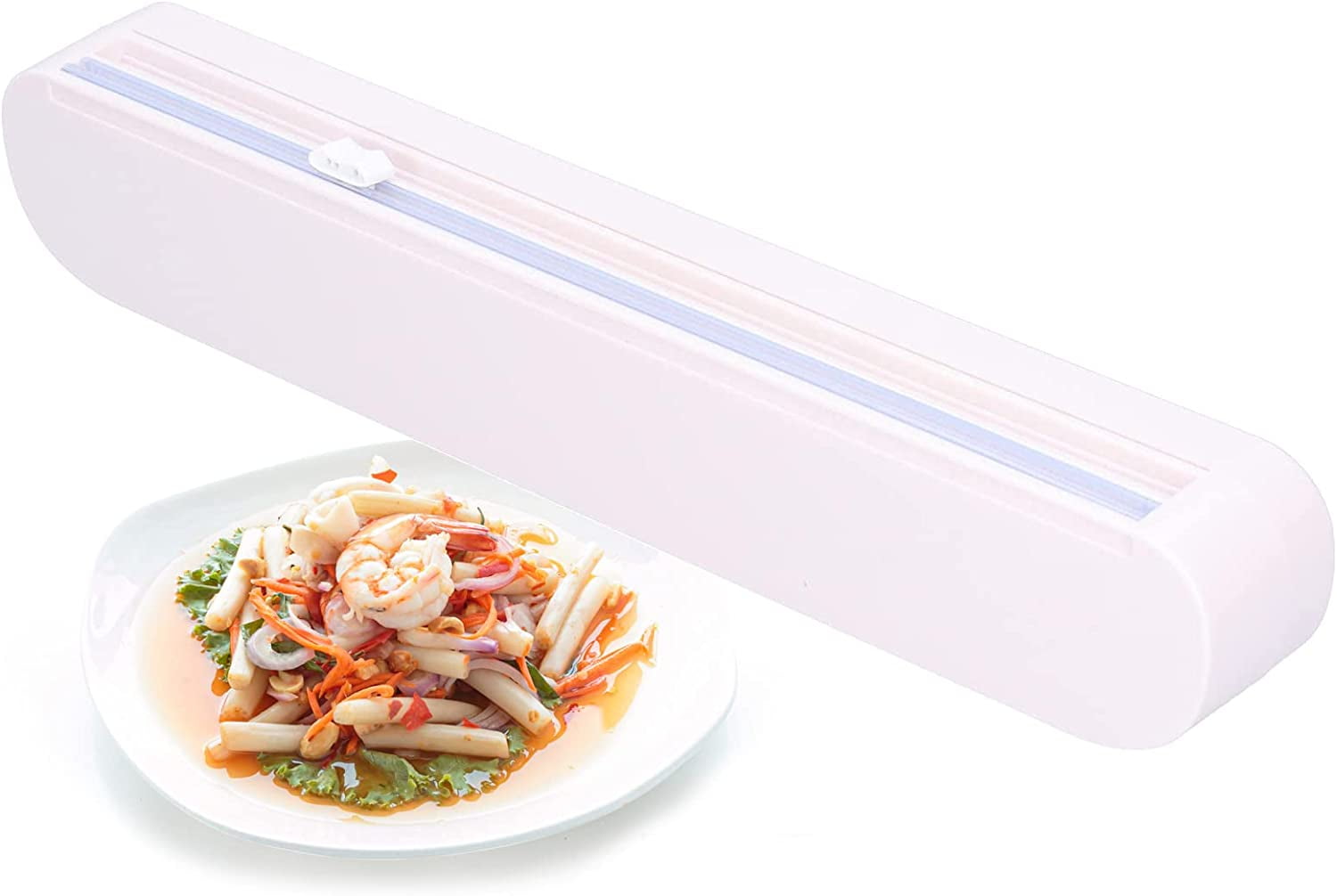 Plastic Wrap Cutter Preservative, Plastic Wrap Dispenser with Slide ...