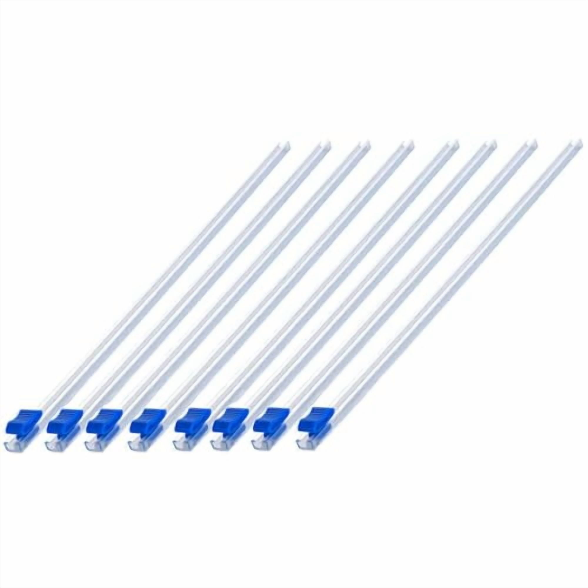 Plastic Wrap Cutter Slide Cutter - 8 pcs Self-Adhesive Fit 12" Roll ...