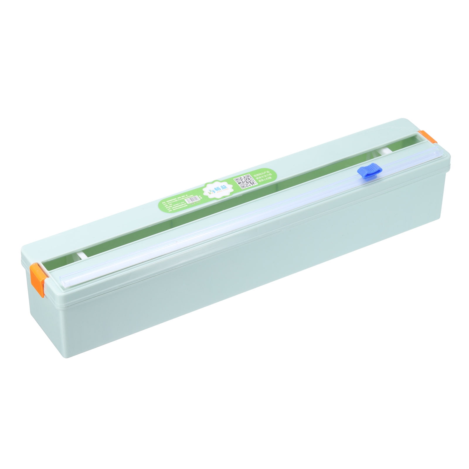 Plastic Wrap Dispenser with Slide Cutter, Cling Wrap and Foil Dispenser ...