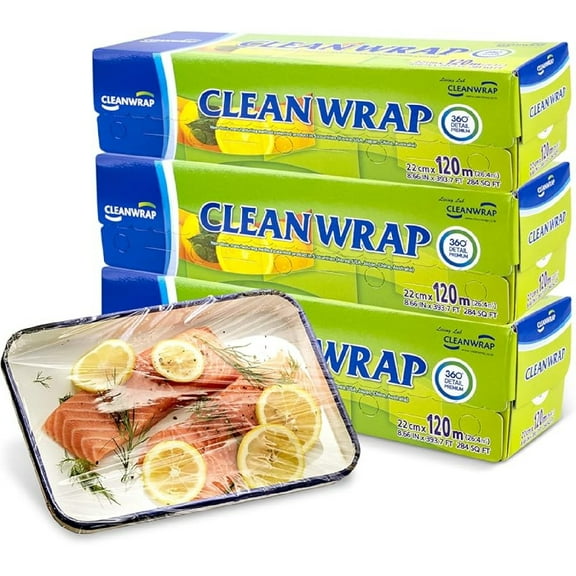 Kirkland Signature Plastic Food Wrap, 12 in x 3,000 ft - Walmart.com