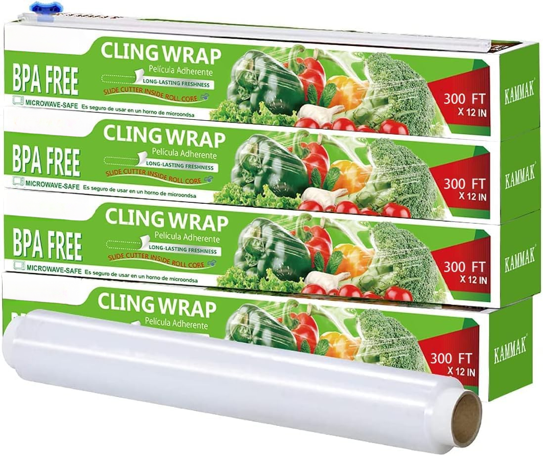 Plastic Wrap, Food Wrap with Slide Cutter - Walmart.com