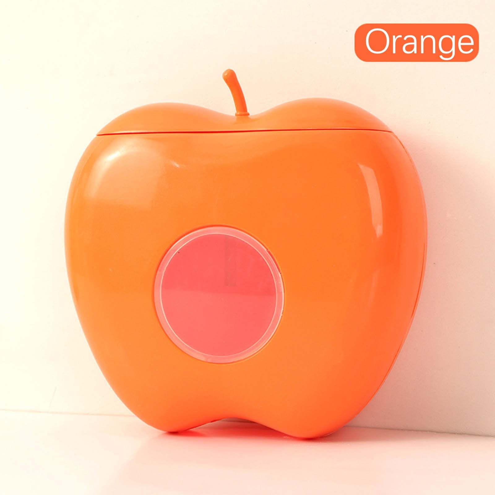 Plastic Wrap Storage Box Kitchen Wall Mounted Large Capacity Hole Free ...