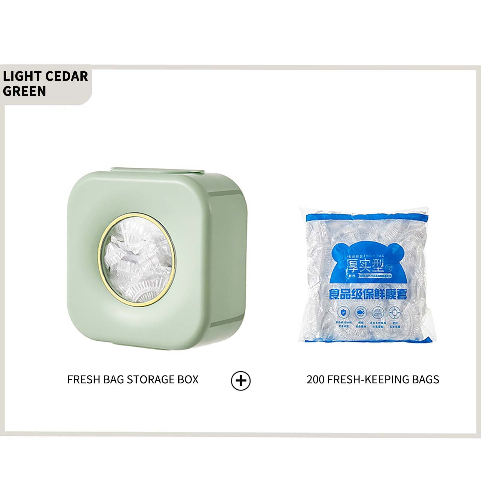 Plastic Wrap Storage Box | Multifunctional Wall-Mounted Extractor Organizer | Perforated Design ...