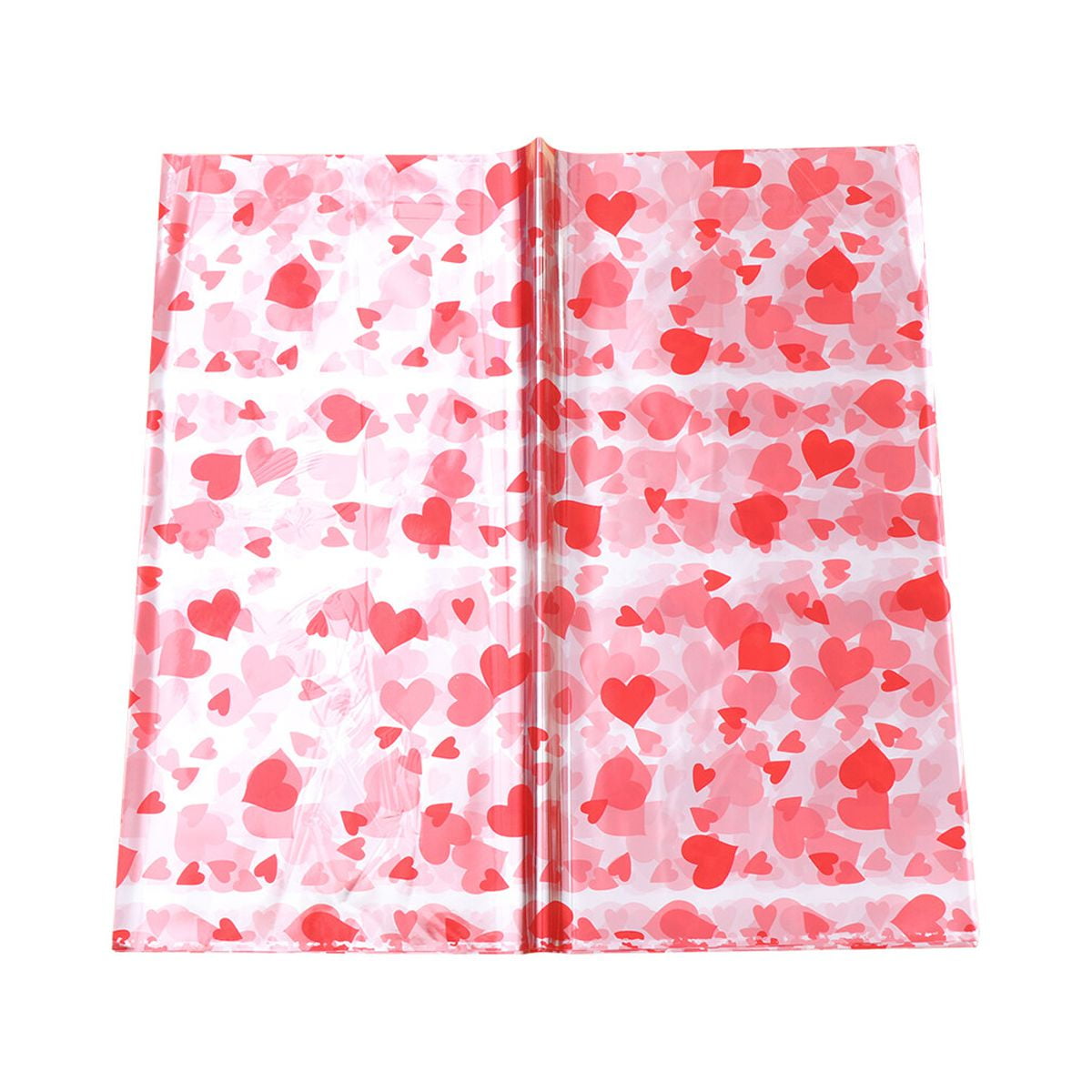 Toyandona Floral Paper for Bouquets OPP Red Flower Wrapping for ...