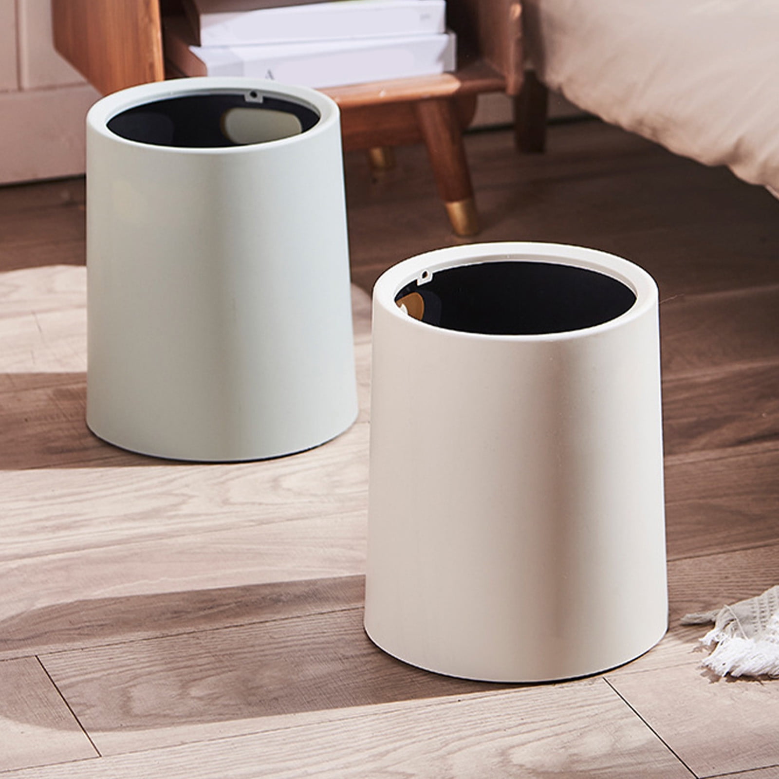 Large Capacity Trash Can,Living Room Waste Bin,Double-Layer Design ...