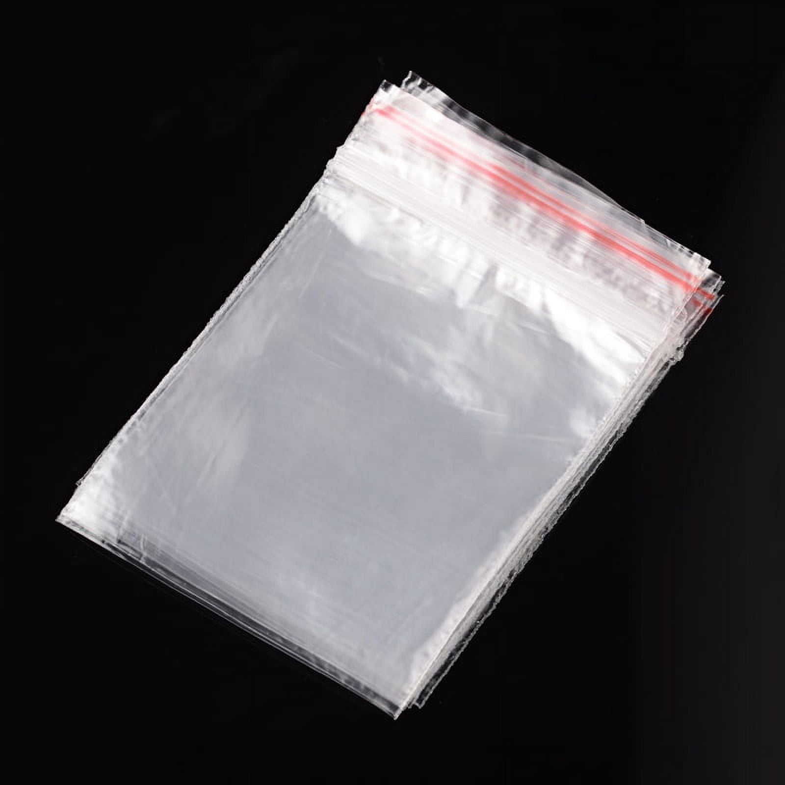 Plastic Zip Lock Bags Resealable Packaging Bags Top Seal Rectangle ...