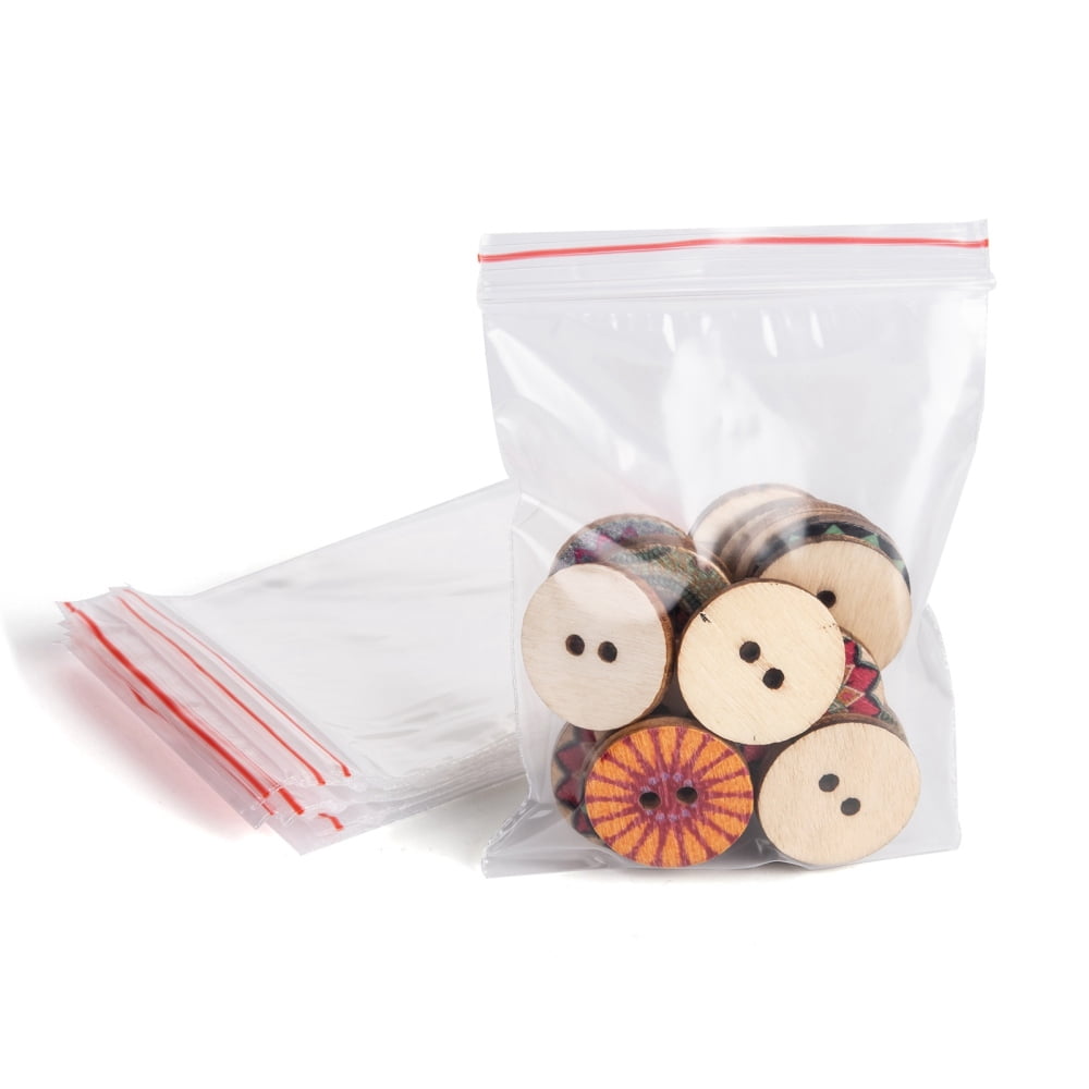 Plastic Zip Lock Bags Resealable Packaging Bags Top Seal Self Seal Bag ...