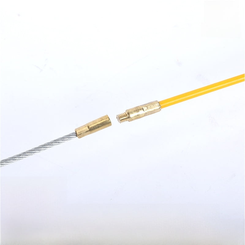 Plastic-coated electrician glass fiber fish-shaped cable puller dark ...