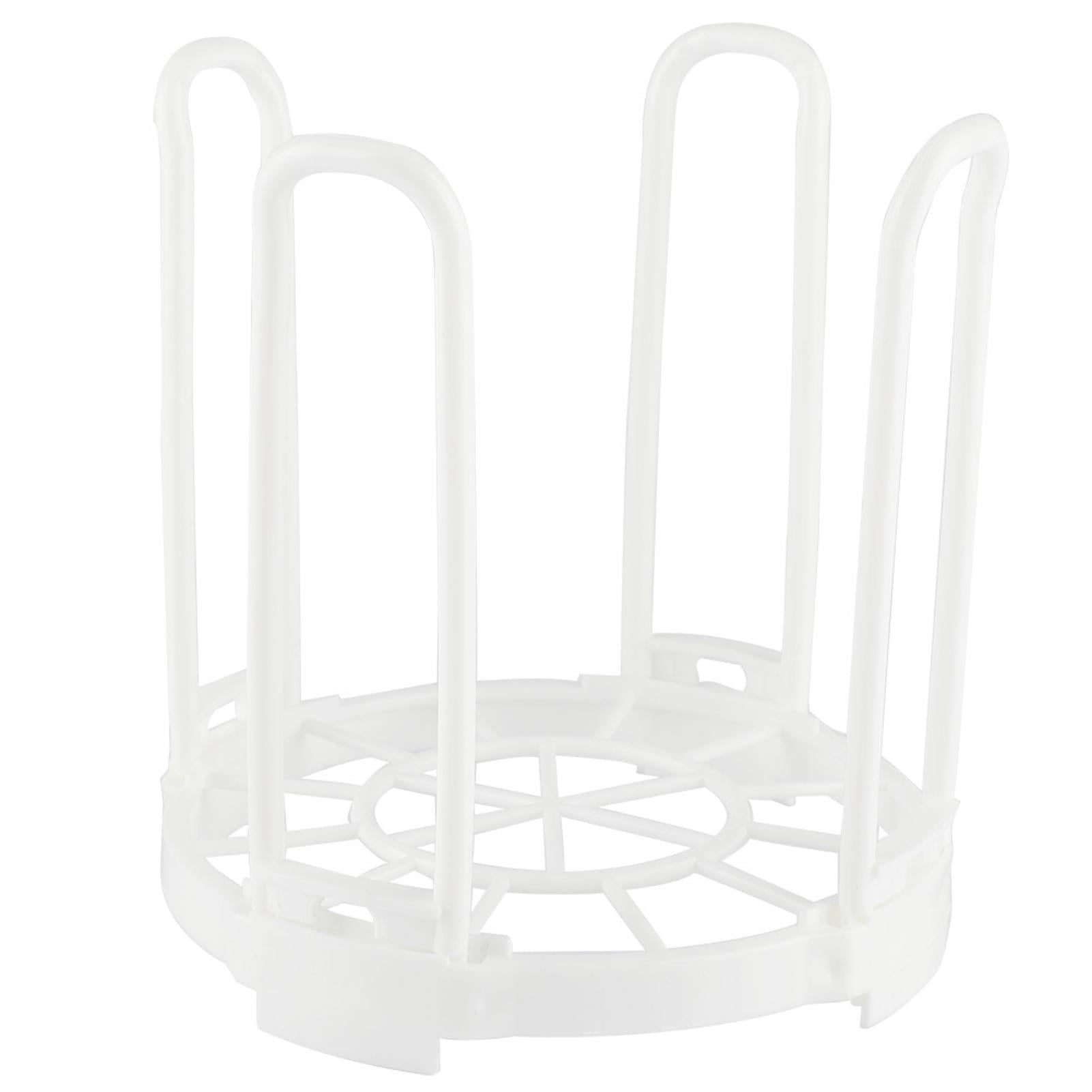 Plastic folding healthy dish organizer, drying rack, drinking glass and ...