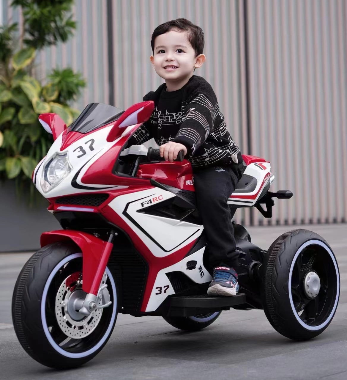 Plastic red 6V Kids Electric motorcycle/ Kids toys motorcycle/Kids electric car/electric ride on ...