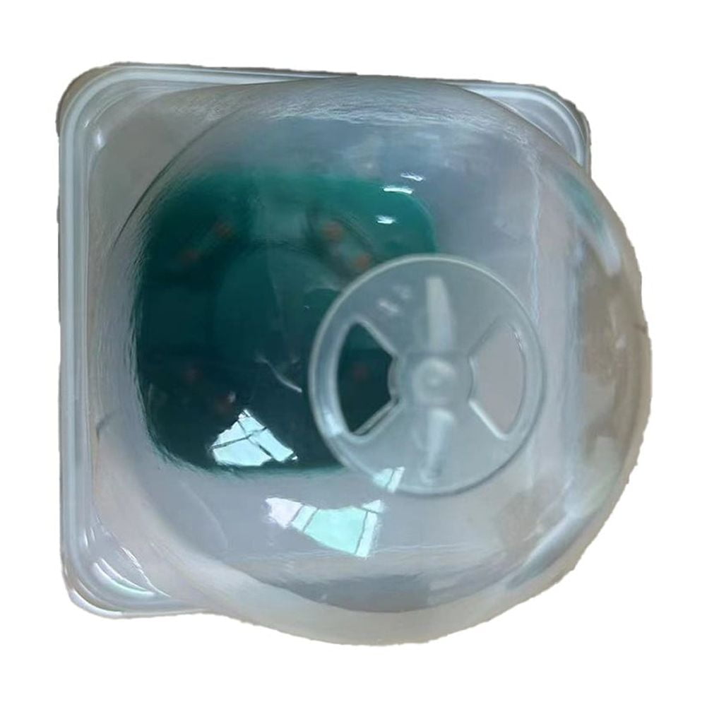 Plastic square transparent planting pot with silicone bottom - Walmart.com