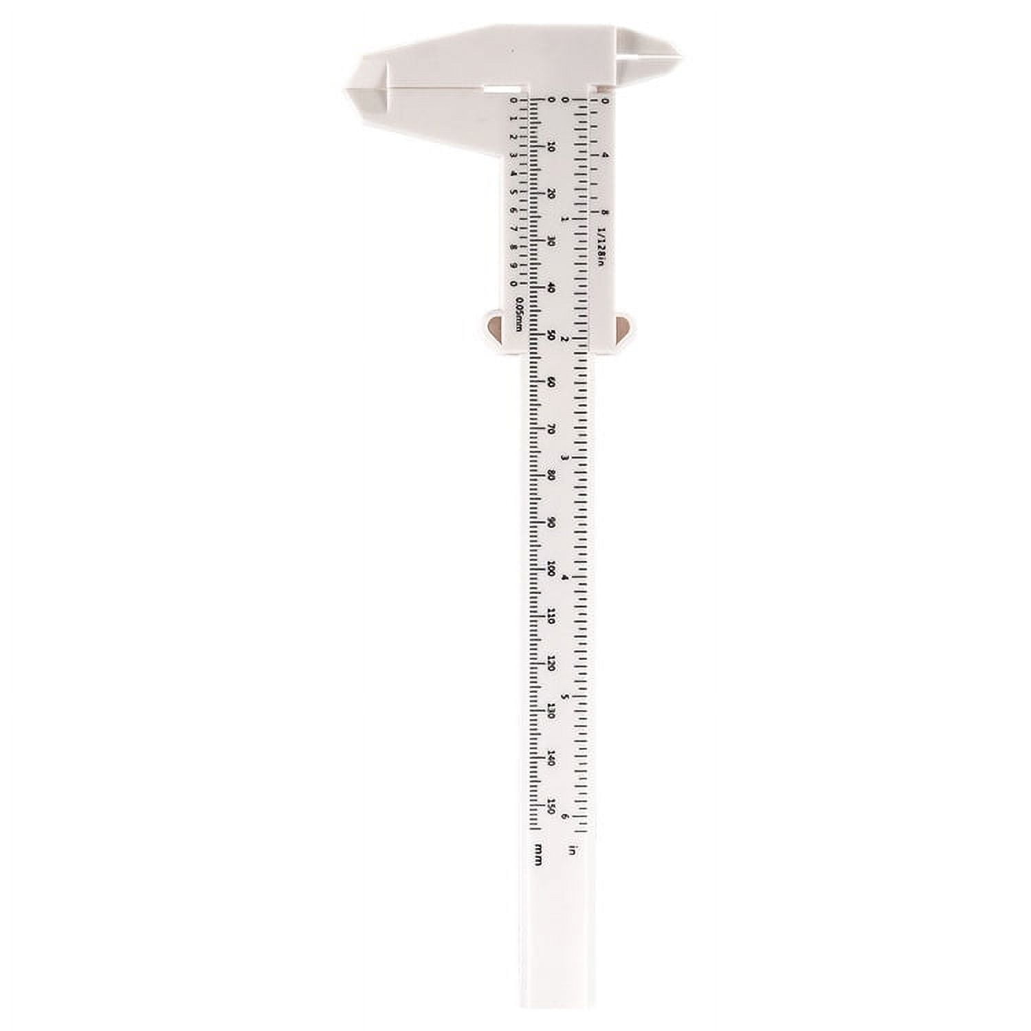 Plastic vernier caliper tattoo measuring eyebrow ruler thrush ruler ...