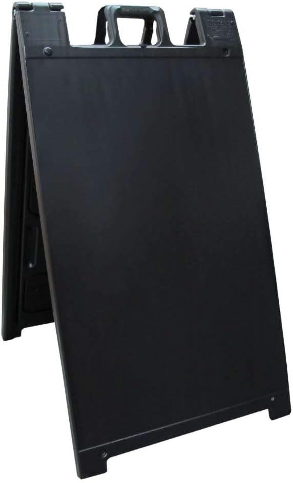 Plasticade Signicade Curb Sign/A-Frame 24x36" Color:Black - Walmart.com