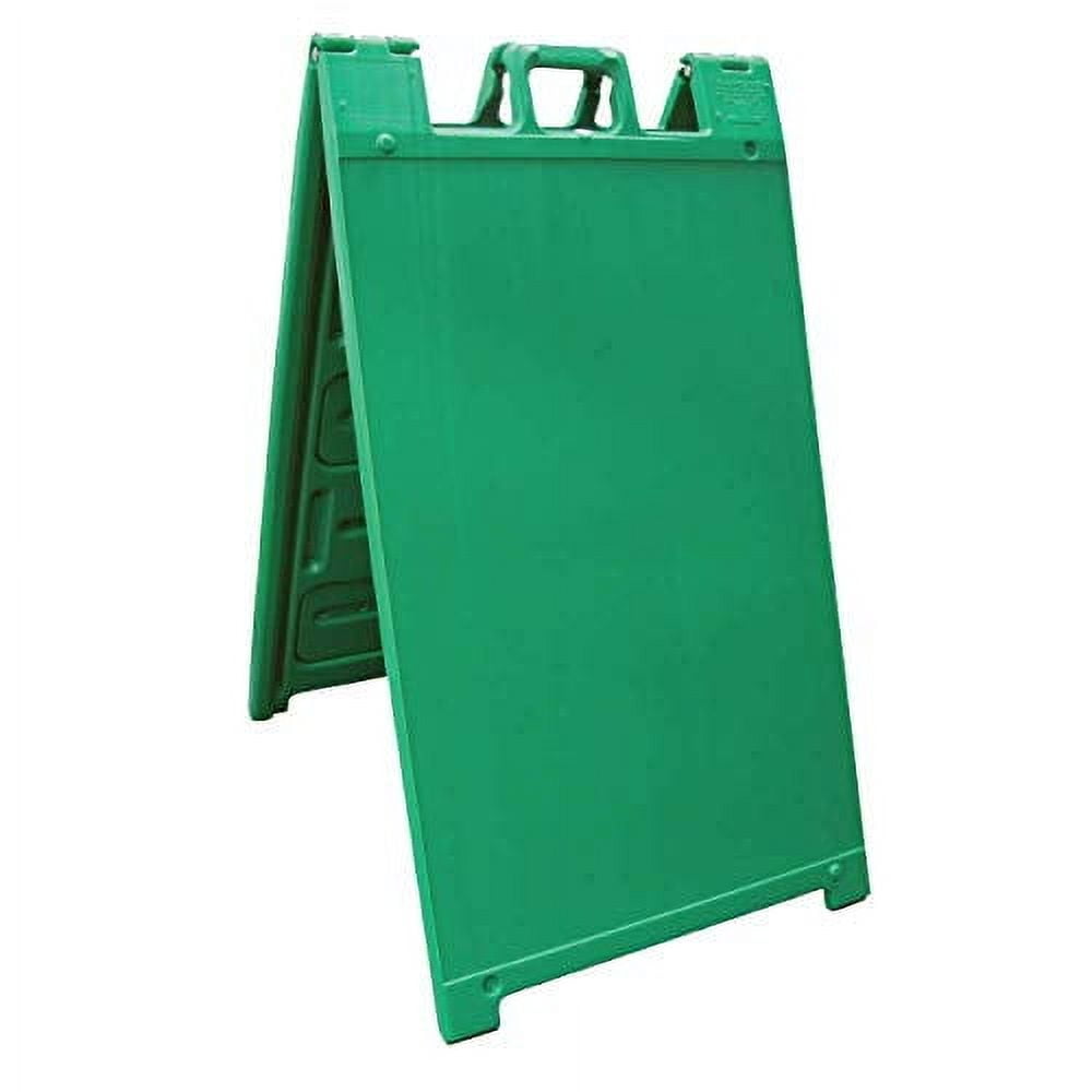Plasticade Signicade Curb Sign/A-Frame 24x36" Color:Green - Walmart.com