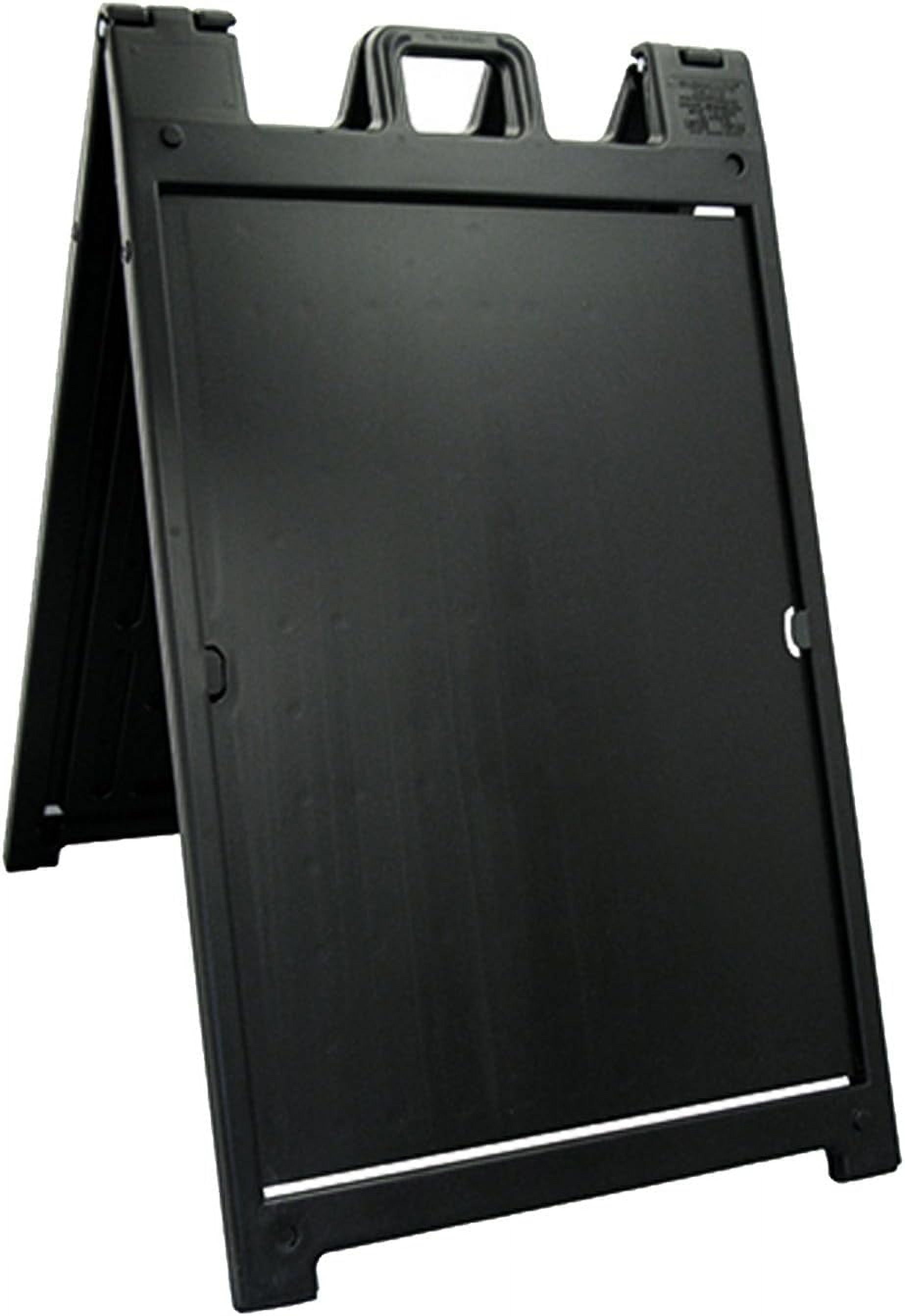 Plasticade Signicade Deluxe A Frame Durable Folding Double Sided ...