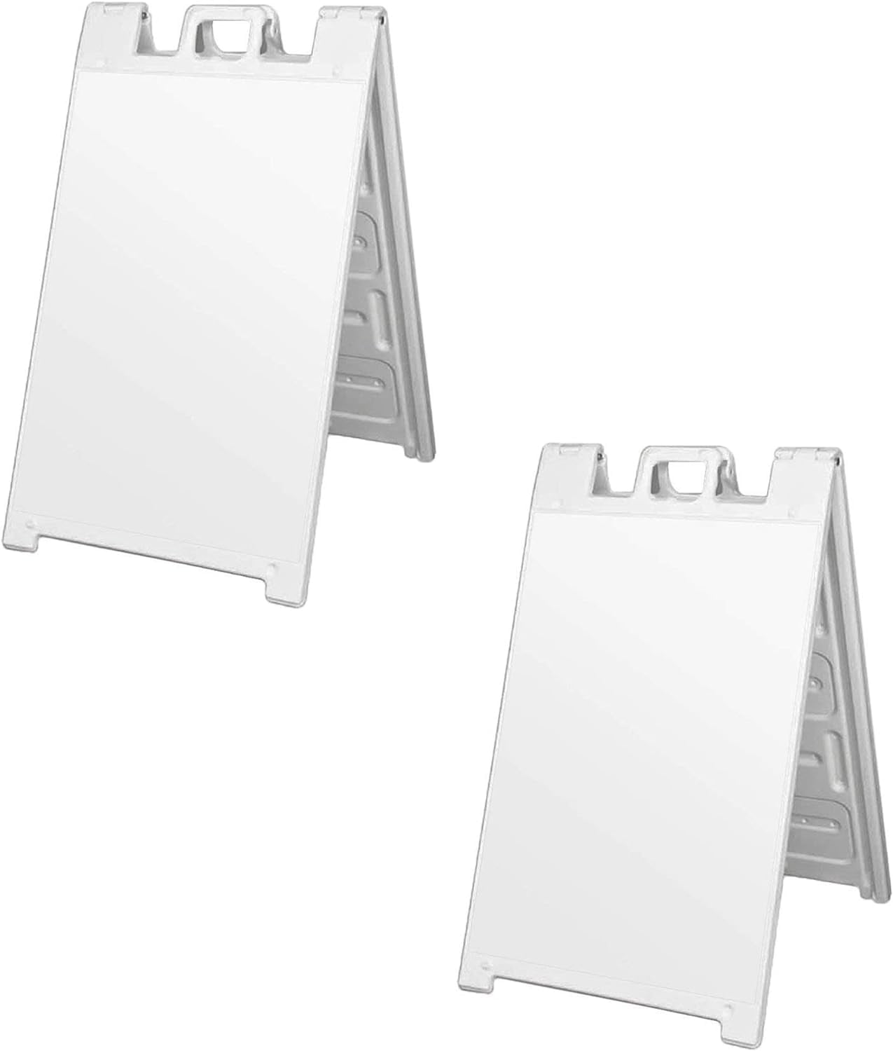 Plasticade Signicade Deluxe A Frame Sidewalk Curb Sign Portable Folding ...