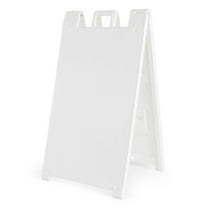 "InstaHibit 19""x32"" Portable A-Frame Signboard, Double-Sided PVC ...
