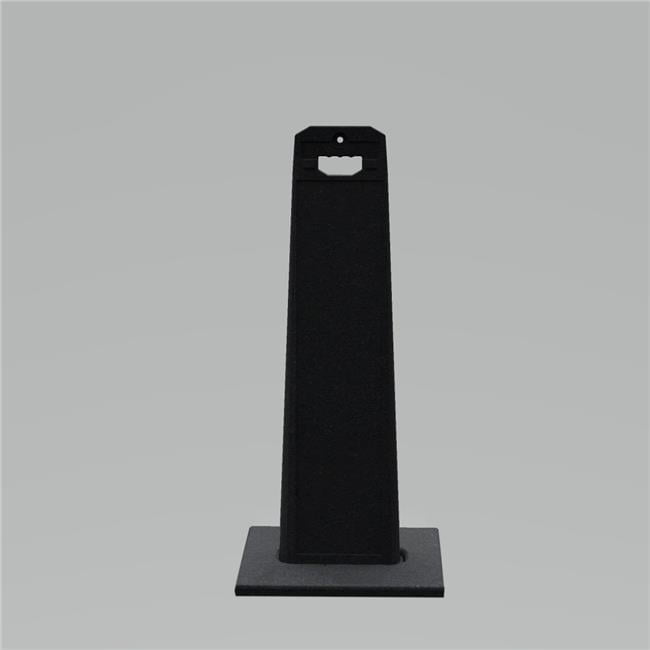 Plasticade by UVP UV4109-BLACK Outdoor Standing Panel sign with ...