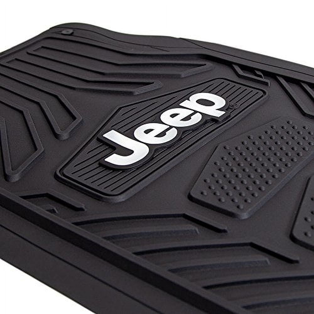 Plasticolor 001668R01 Jeep Weatherpro 4 Piece Floor Mats Set, Floor ...