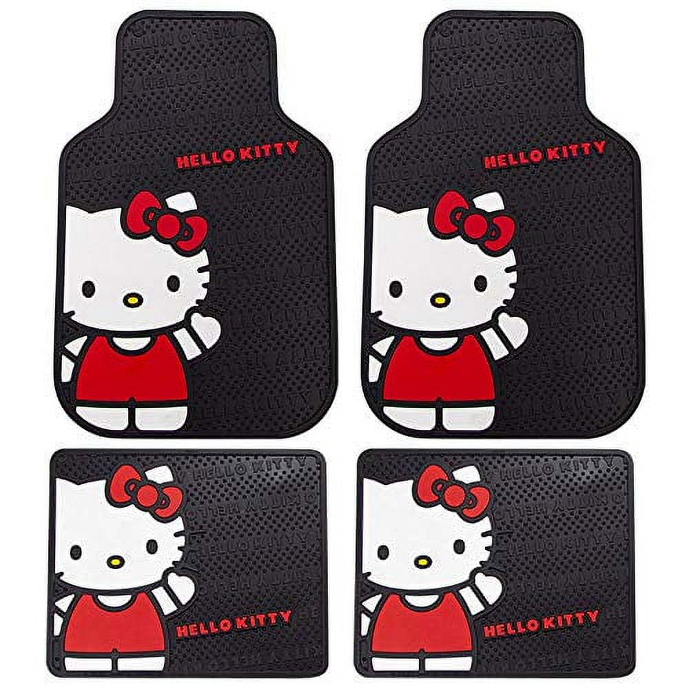 Plasticolor 001717Z04 Hello Kitty Waving Core Front and Rear Floor Mats ...