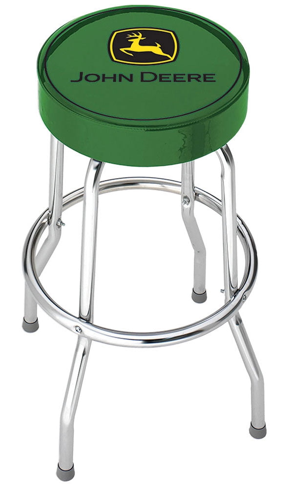 Plasticolor John Deere Logo Green Workshop Utility Garage Stool for ...