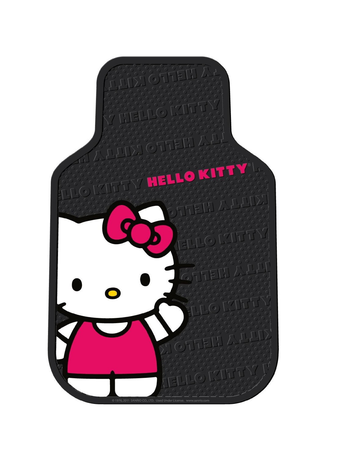 Plasticolor 'Hello Kitty' Rubber Front Floor Mat Set - Car Interior ...