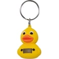 Plasticolor Jeep Rubber Duck Key Chain with Grill PVC 1.5" x 2 ...