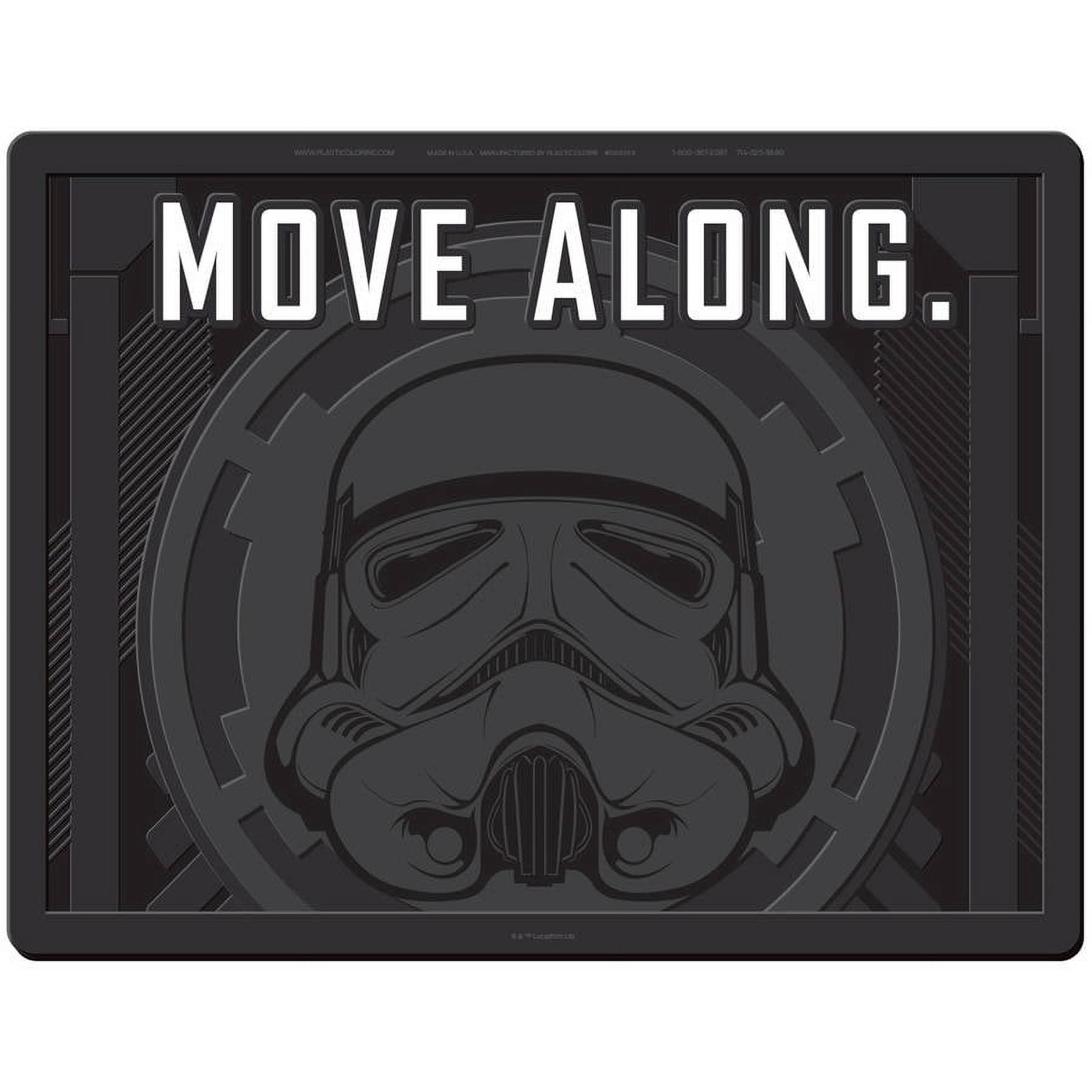 Plasticolor Star Wars Stormtrooper Move Along 18" x 24" Utility Mat ...