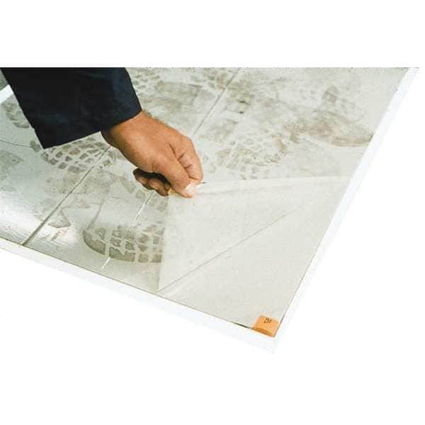 Plasticover Floor Protection Mats,3 ft,5lb,White,PK2 PCS180036-2W ...