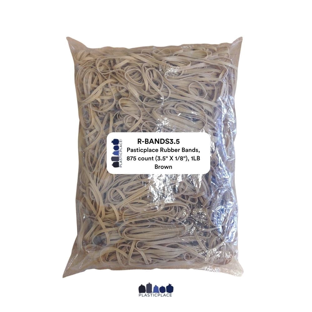 "Plasticplace Durable Rubber Bands, Size #33, 1 Lb Package Bag, Approx ...