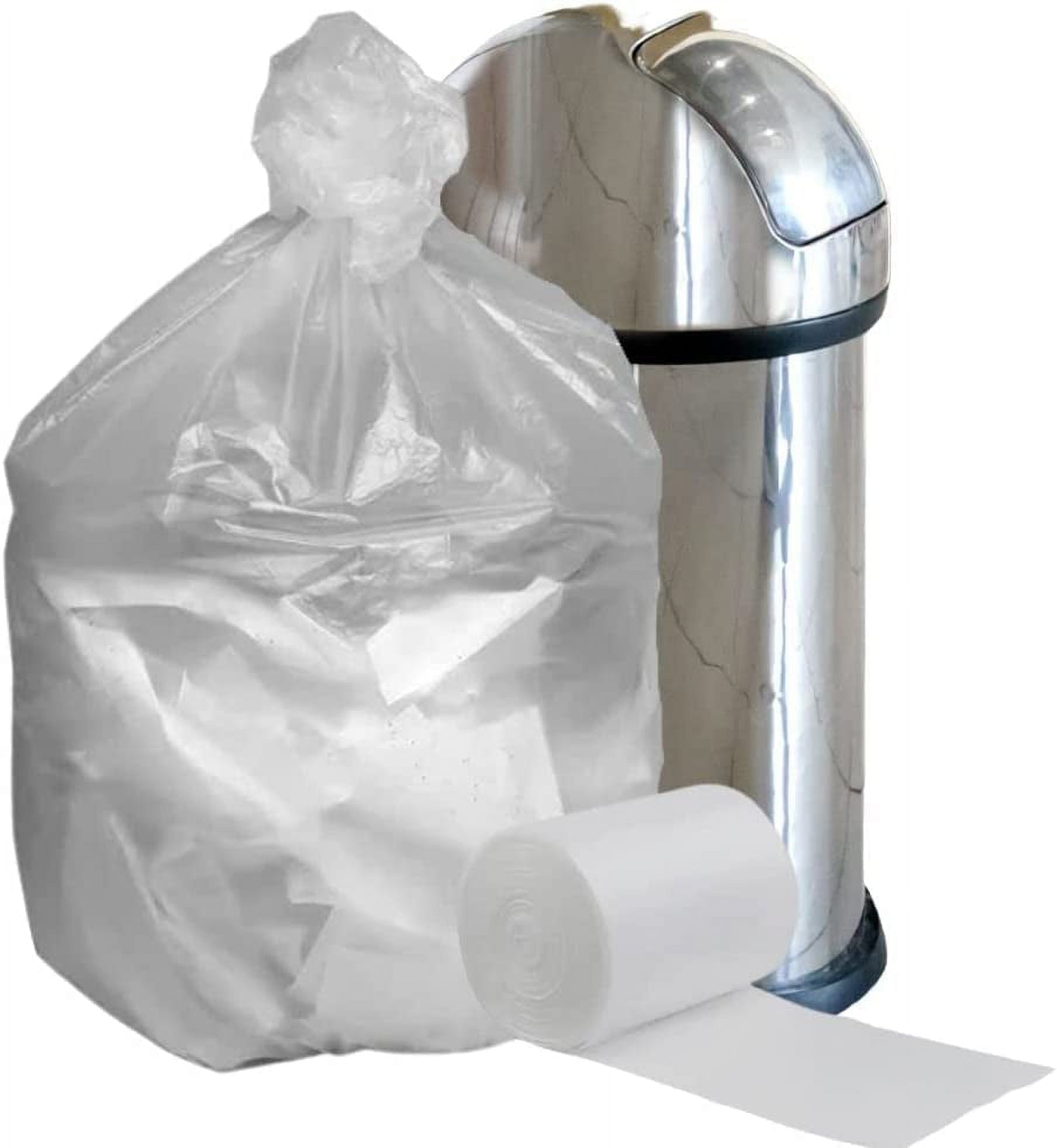 "Plasticplace Large 55-60 Gallon Transparent Waste Bags, High Density ...