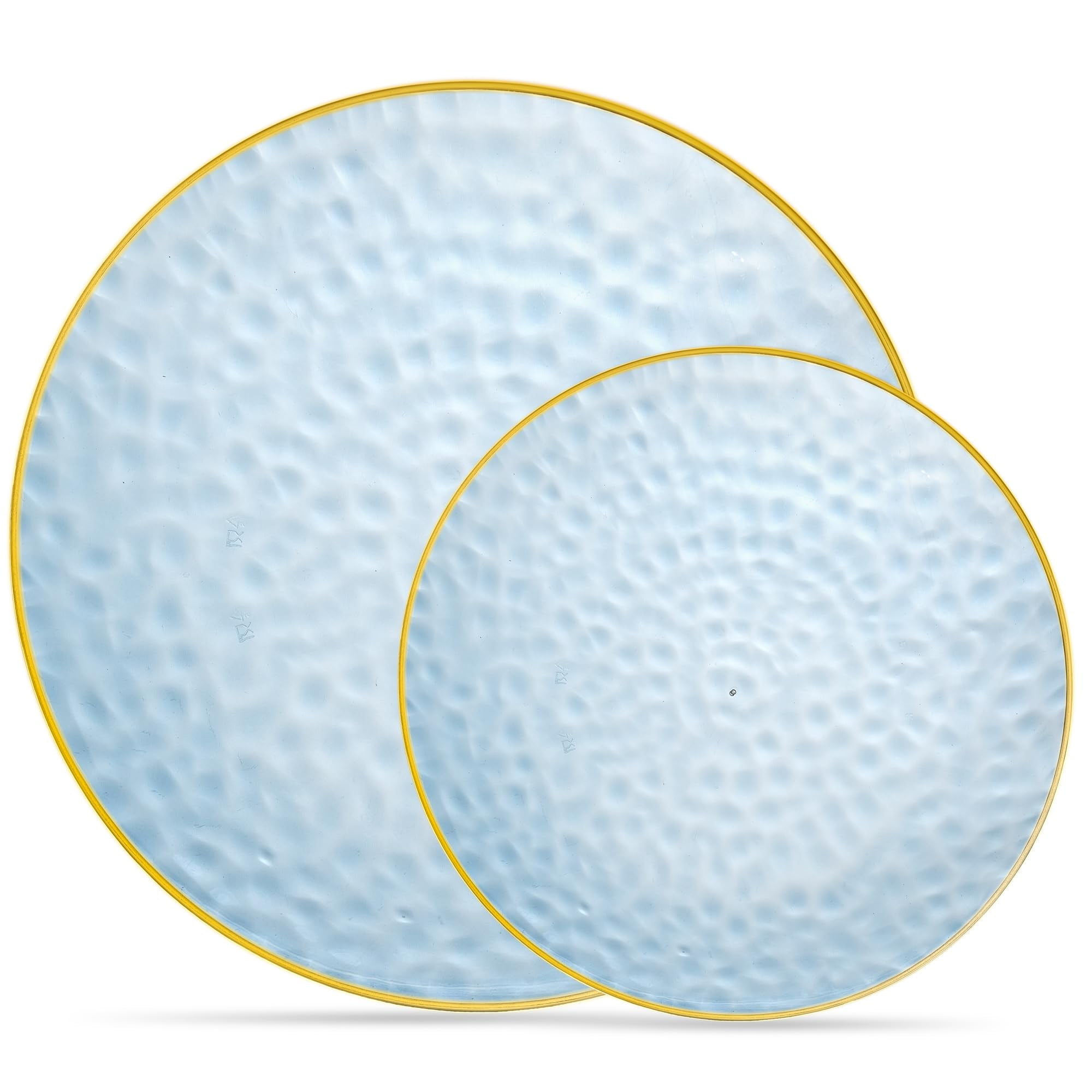 Plasticpro 64 Piece Combo TSF6 Plates Set includes 32-7'' inch Plates ...