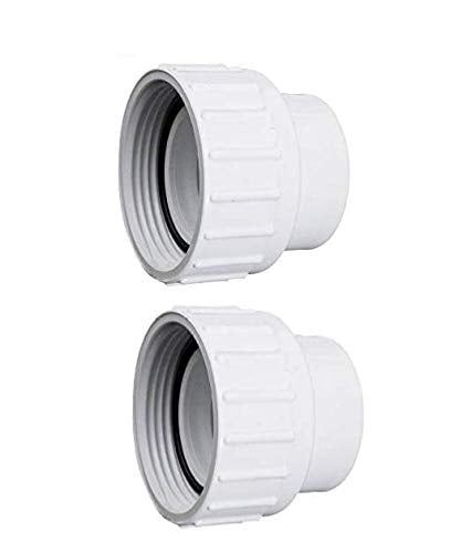 Plastics 2 Pack of 400-4060 Pump or Filter Unions w/Orings Part Number ...