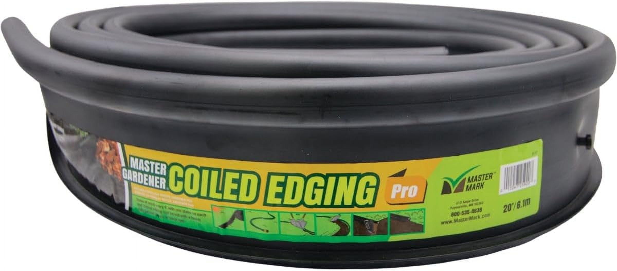 Plastics 25920 Contractor Landscape Edging 4 7/8 Inch by 20 Foot, Black ...