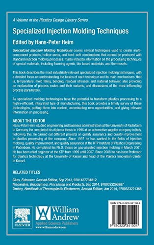 Pre-Owned Specialized Injection Molding Techniques (Plastics Design ...