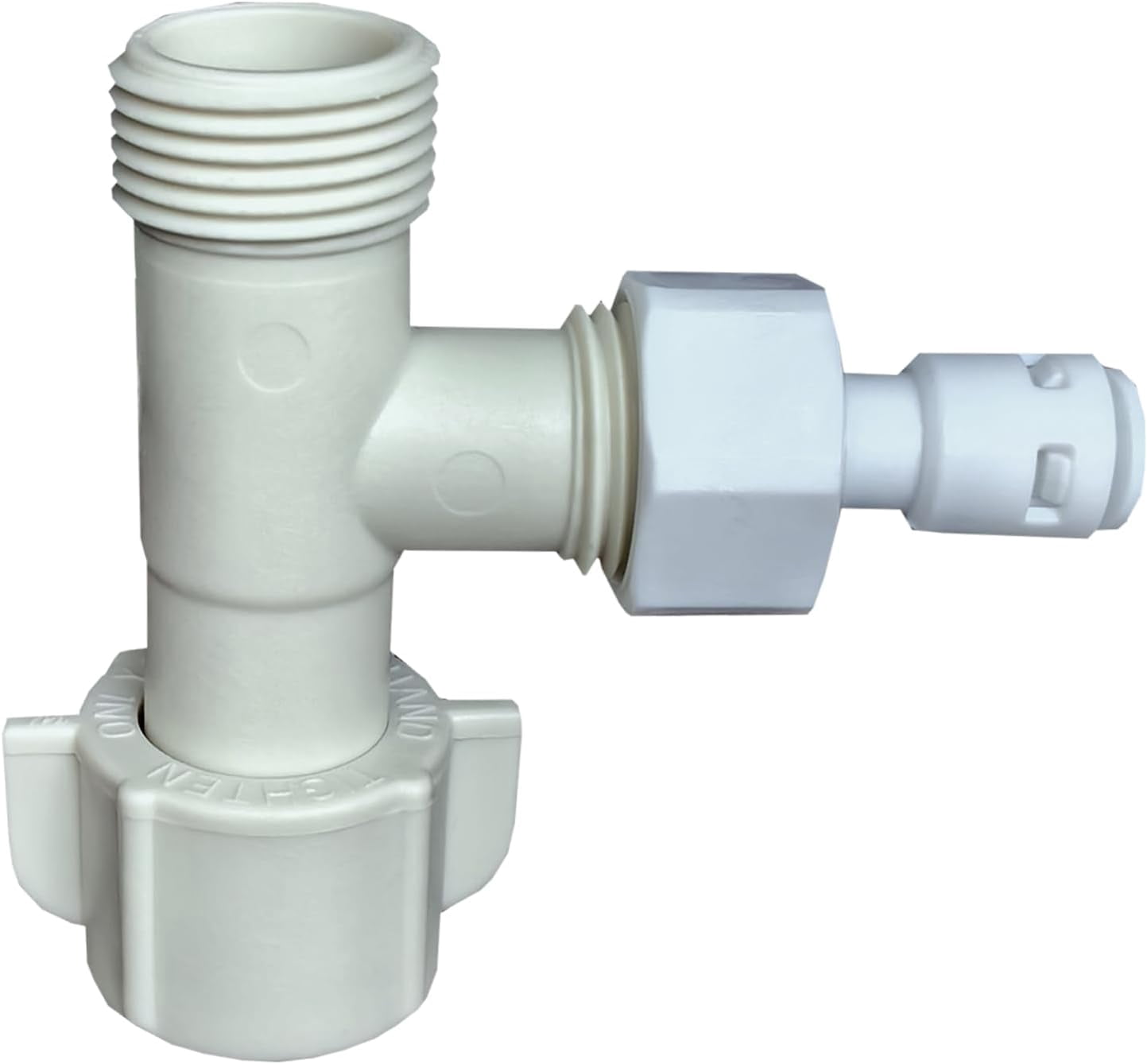 Plastics T Valve Adapter for Bidet, Bidet Toilet Seat T Adapter, Size 7 ...