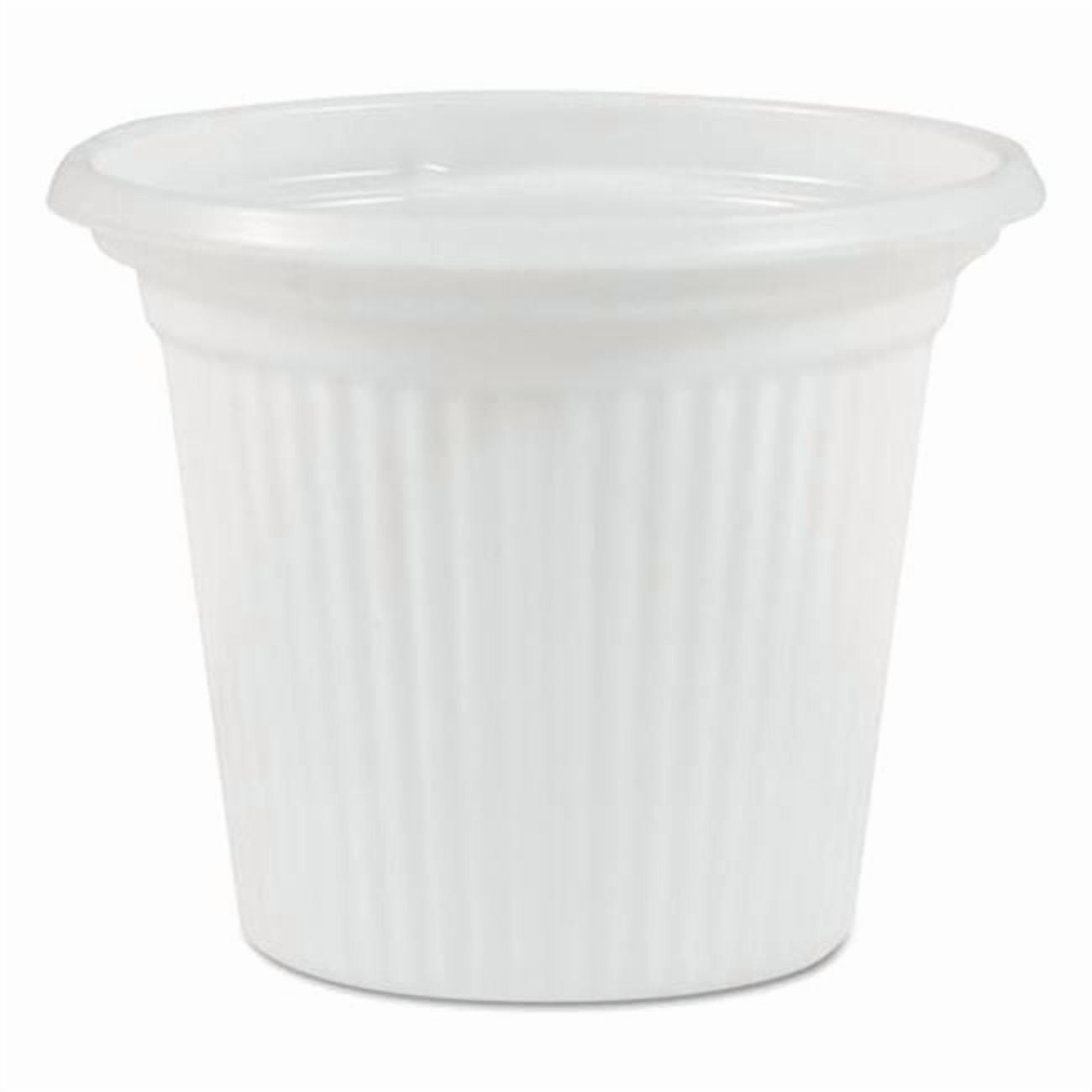 Plastifar PST11014 0.75 oz Translucent Plastic Souffle Cups - 250 ...