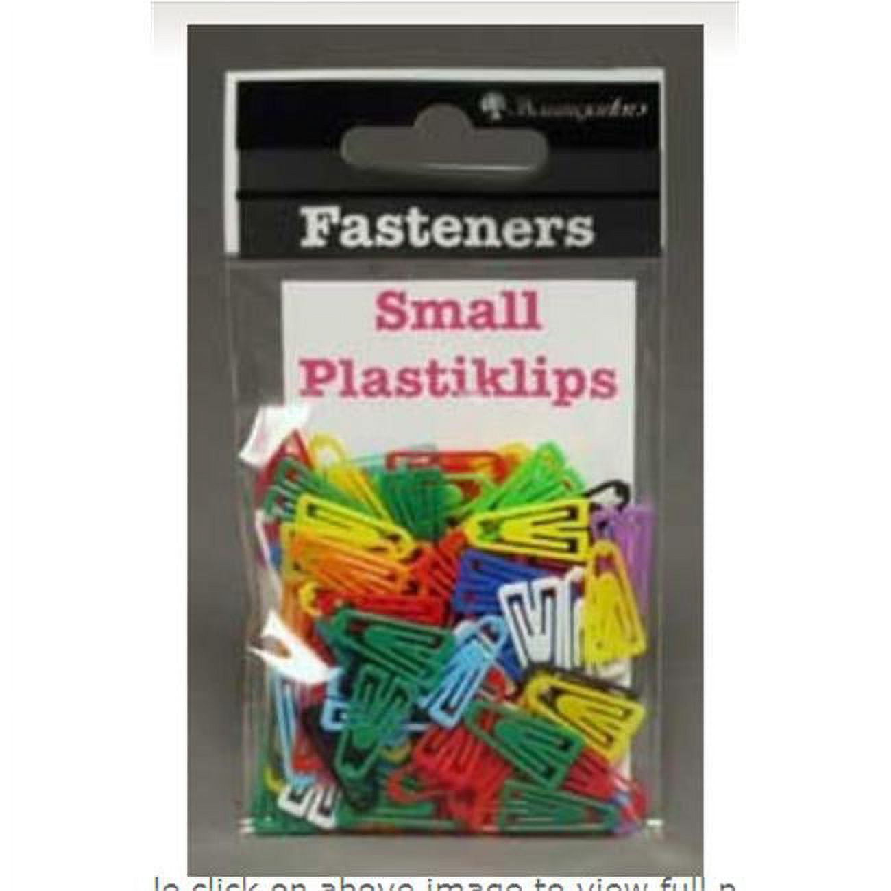 Plastiklips Paper Clips Small Size 100 Pack ASSORTED Colors (LP-7200 ...