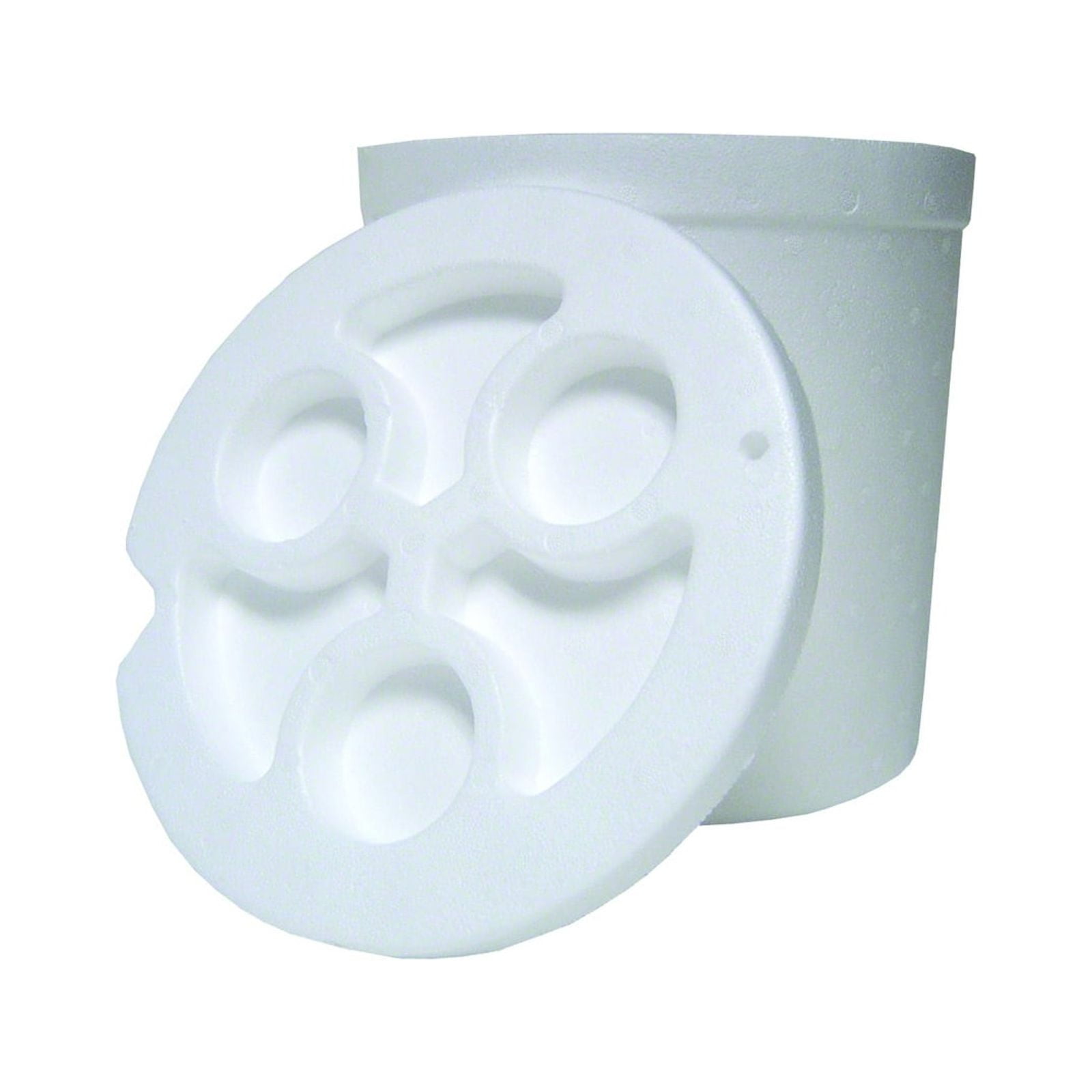 Plastilite Styrofoam Insulated 5 Gallon Bait Bucket Liner, 6 Pack ...