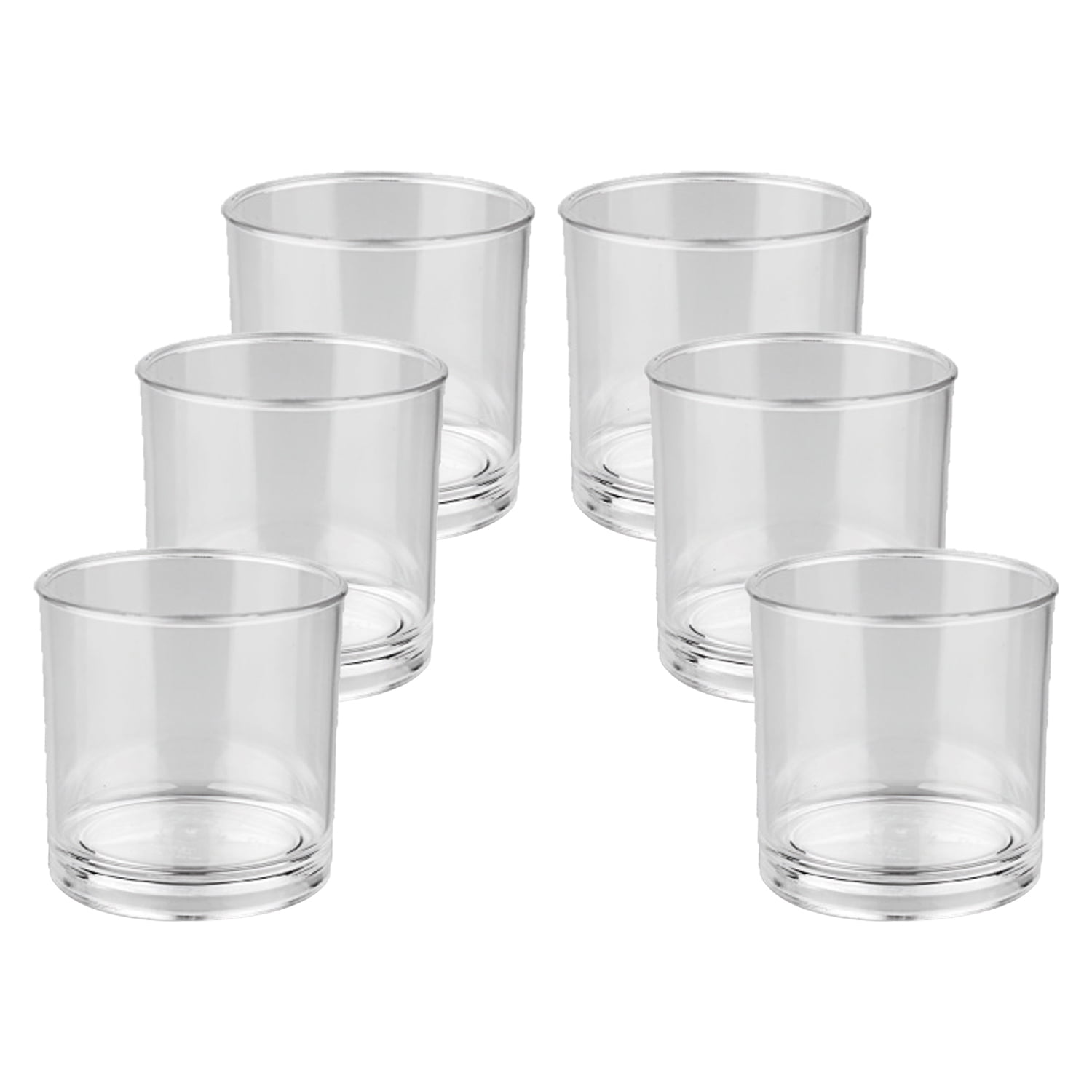 Plastic Scotch Glasses