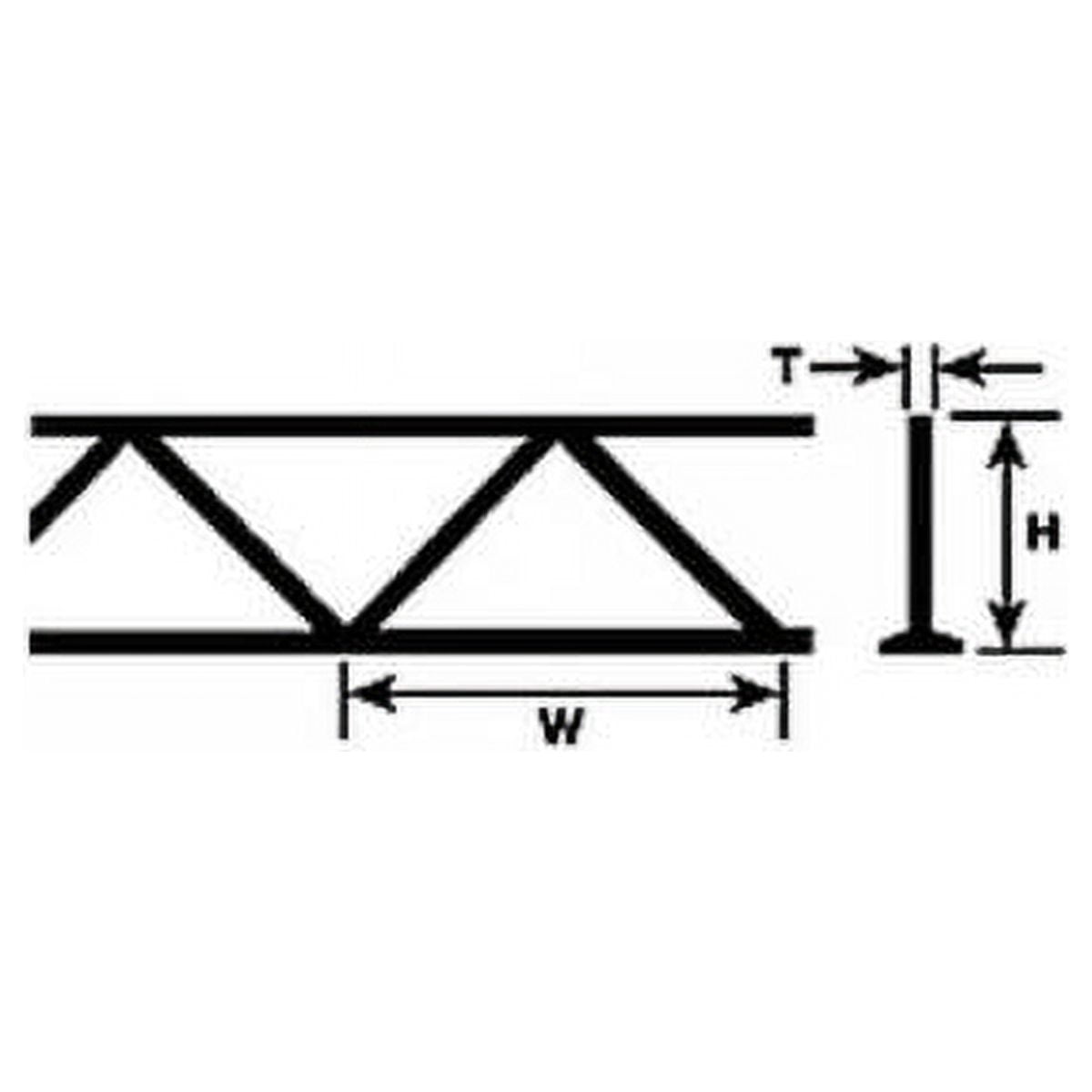 Plastruct 1/2 Warren Open Web Truss 2 PLS90415 Plastic Building ...