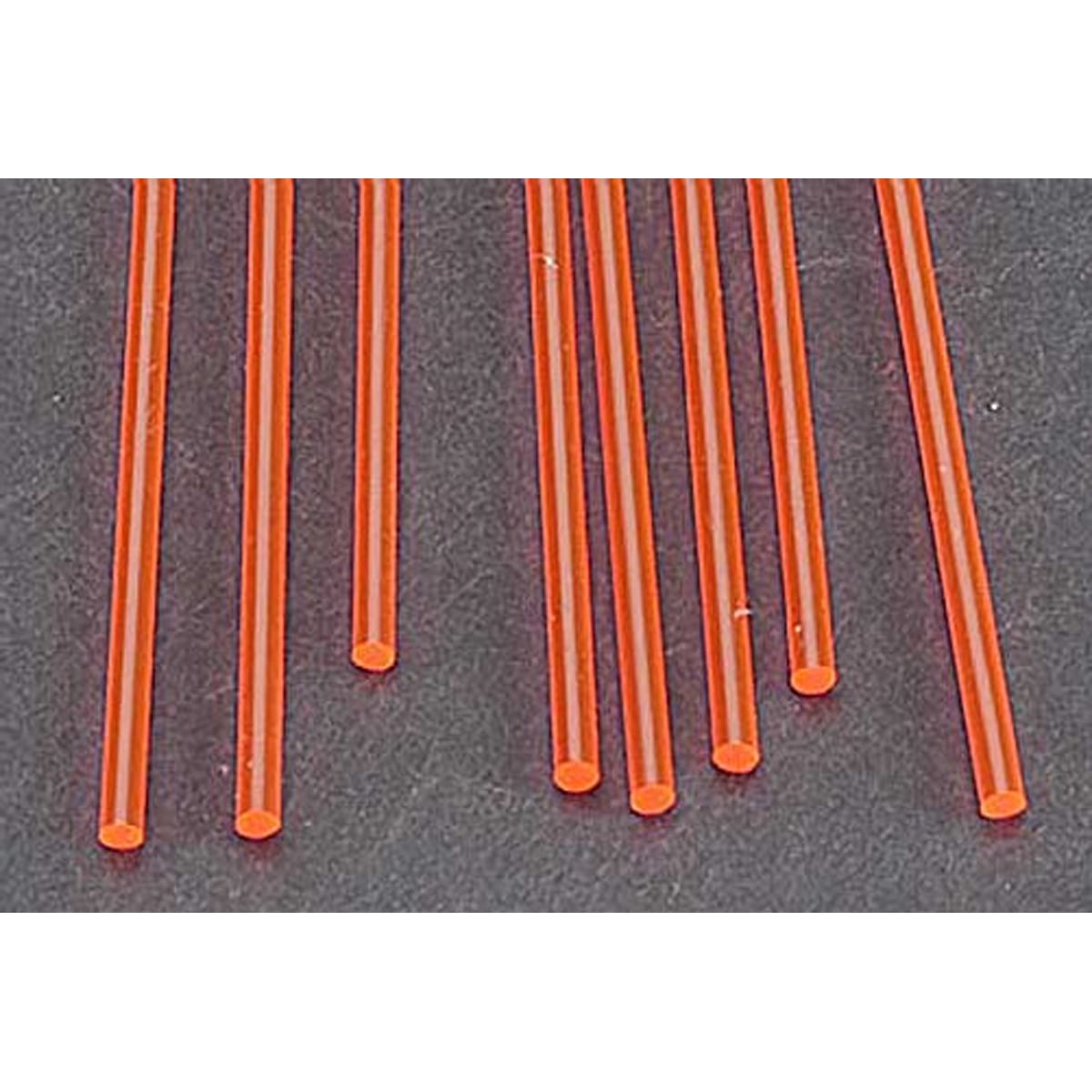 Plastruct FARR-3H Fluor Red Rod3/32 8 PLS90272 Plastic Building ...