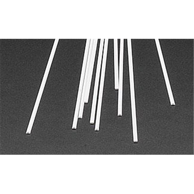 Plastruct MRH-60 Half-Round Rod.060 10 PLS90881 Plastic Building ...
