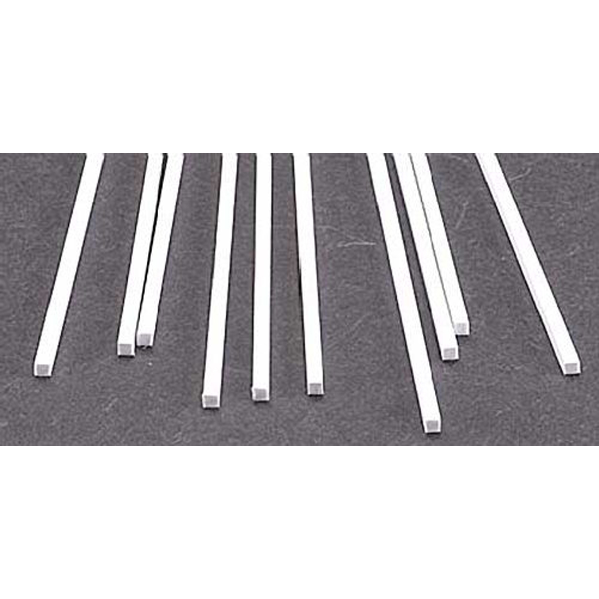 Plastruct MS-100 Square Rod.100 10 PLS90770 Plastic Building Supplies ...
