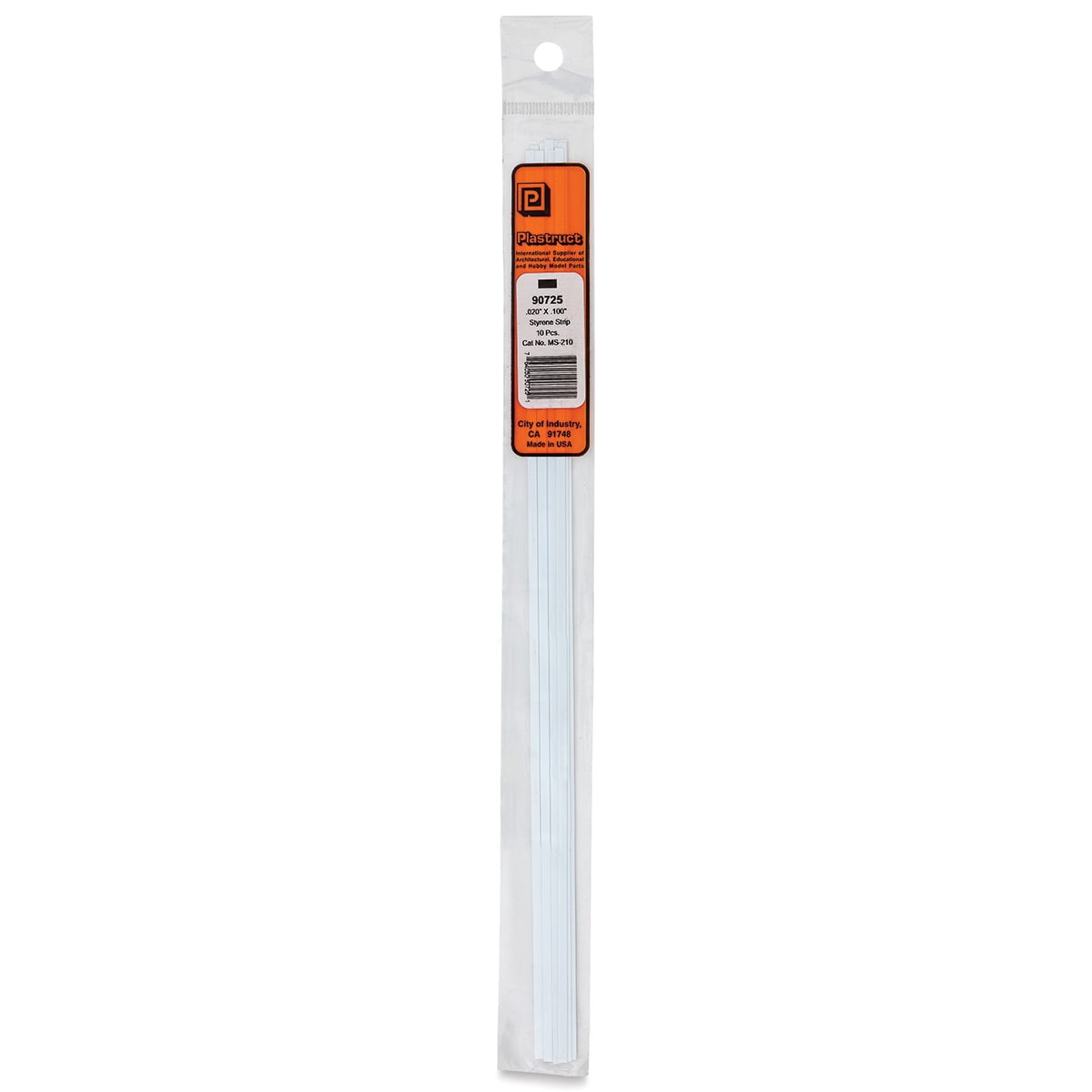 Plastruct Plastic Strip - Pkg of 10, 0.02" H × 0.1" W × 10" L - Walmart.com