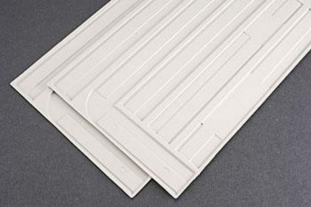 Plastruct Patterned Sheets, Curbs, Walks, and Parkways, 1:100 Scale ...