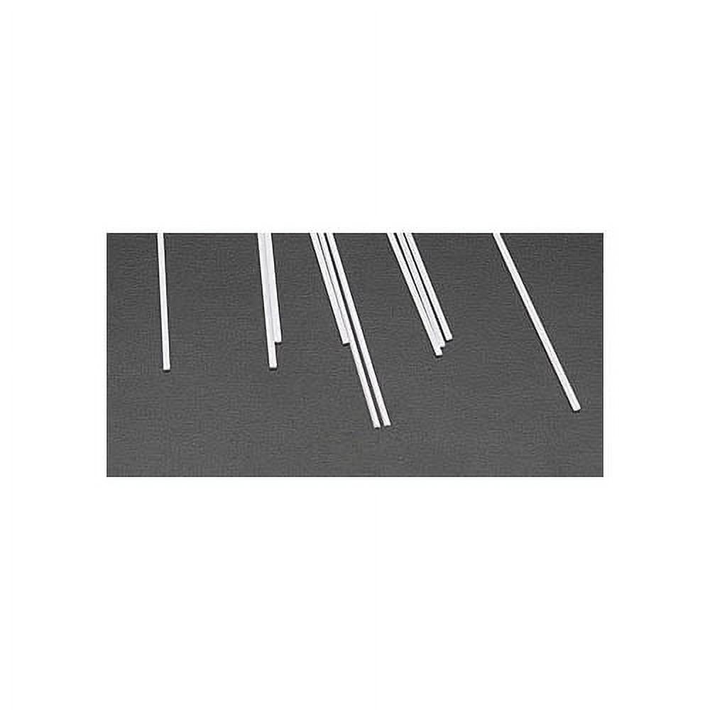Plastruct Plastic Half-Round Rod - Pkg of 10, 0.04" Dia × 0.02" H × 10 ...