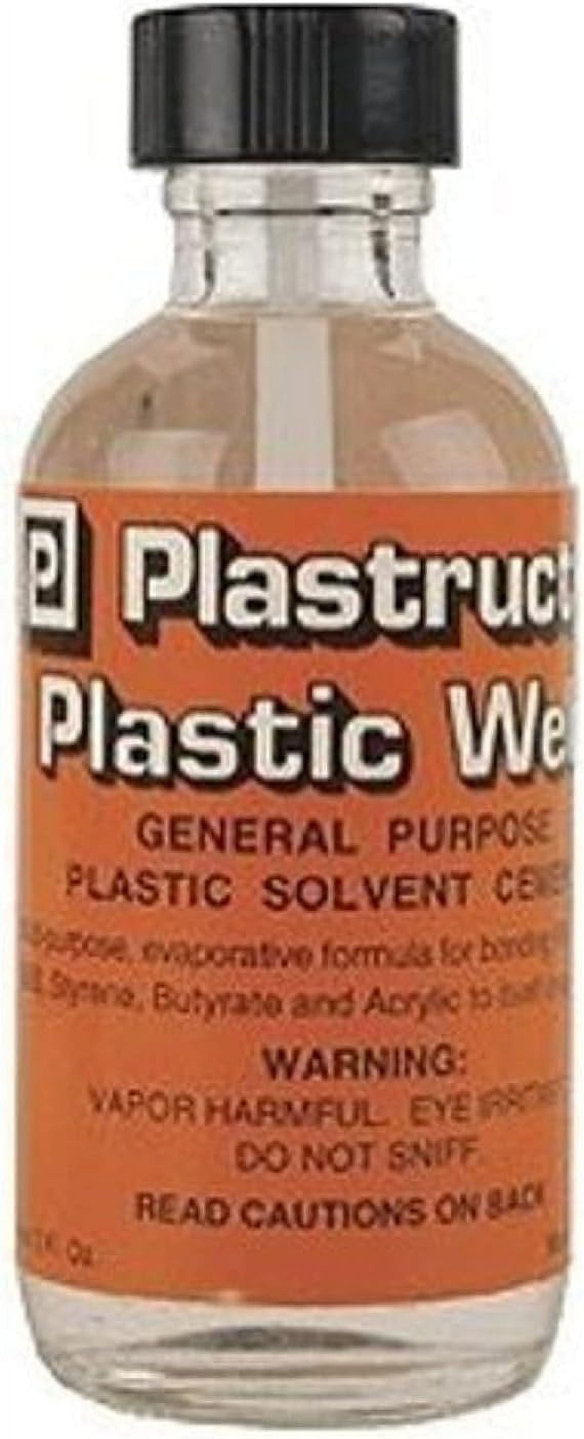 Plastruct ABS Bond Plastic Weld with Applicator, 2oz Solvent Cement ...
