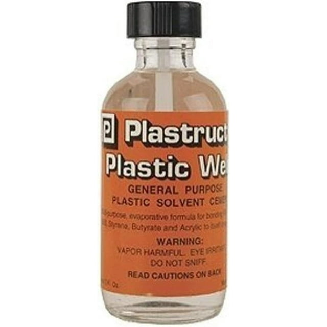 Plastruct ABS Bond Plastic Weld with Applicator, 2oz Solvent Cement ...